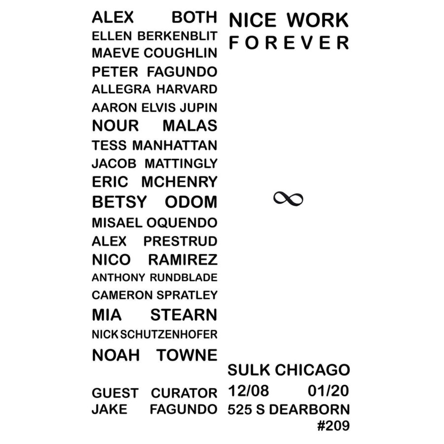 NICE WORK FOREVER - The Visualist