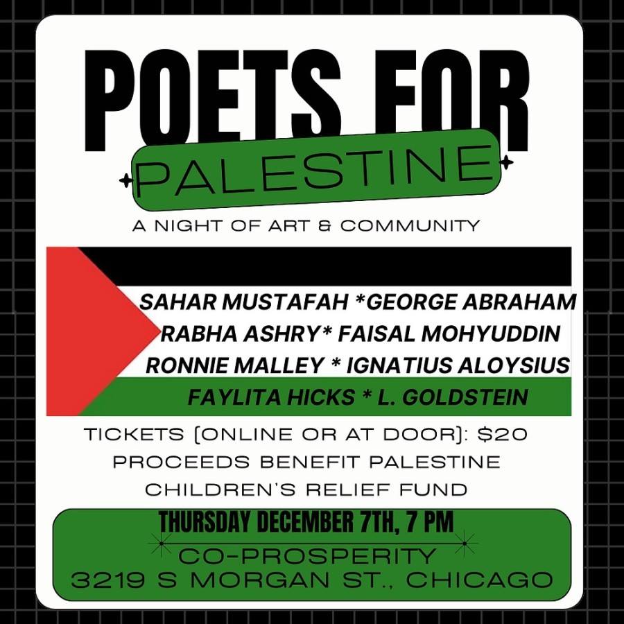 Poets for Palestine - The Visualist