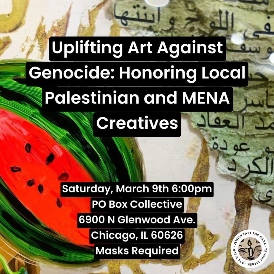 Uplifting Art Against Genocide: Honoring Local Palestinian and MENA ...