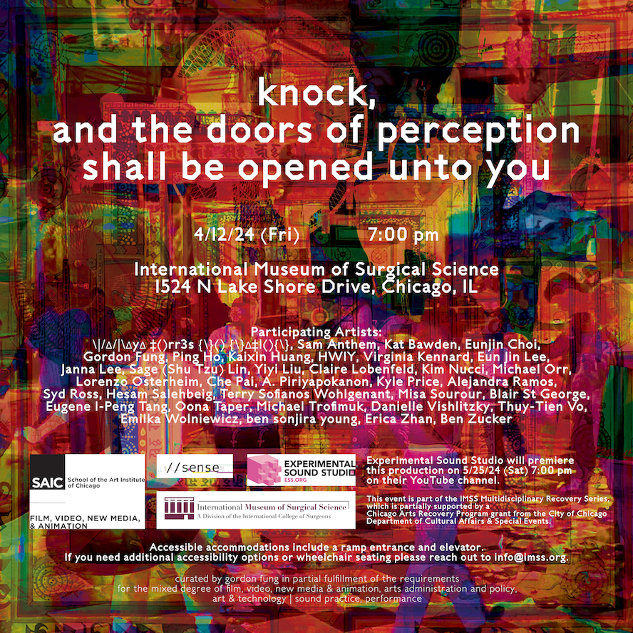 knock, and the doors of perception shall be opened unto you - The Visualist