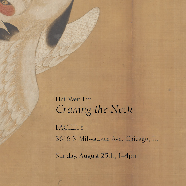 Hai-Wen Lin: Craning the Neck - The Visualist