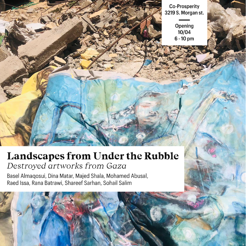Landscapes from Under the Rubble: Destroyed Artworks from Gaza - The ...