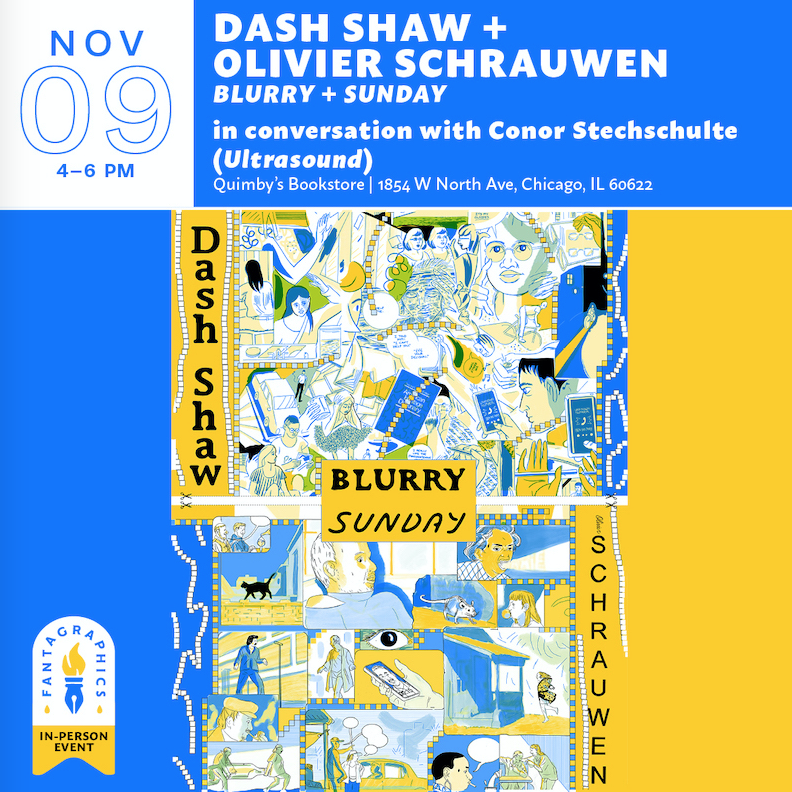 Olivier Schrauwen and Dash Shaw in Conversation with Conor Stechschulte ...