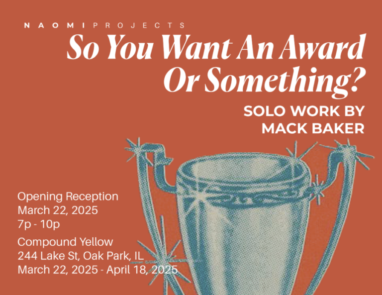 Mack Baker: So You Want An Award Or Something? - The Visualist