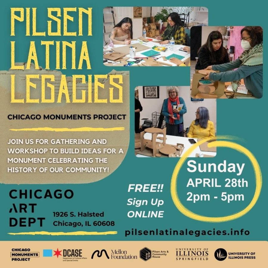 Chicago Monuments Project: Pilsen Latina Legacies: Community Workshop - The Visualist