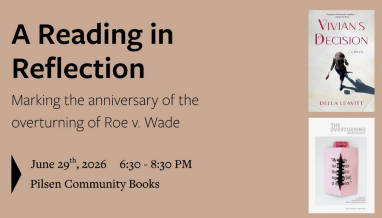 A Reading in Reflection: Roe v. Wade Commemoration - The Visualist